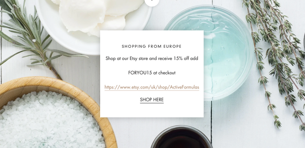 ETSY STORE – Active Formulas