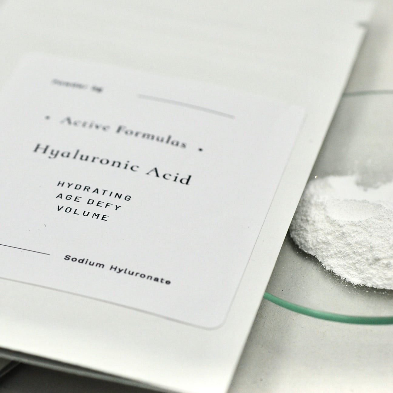 Hyaluronic Acid Powder – Active Formulas